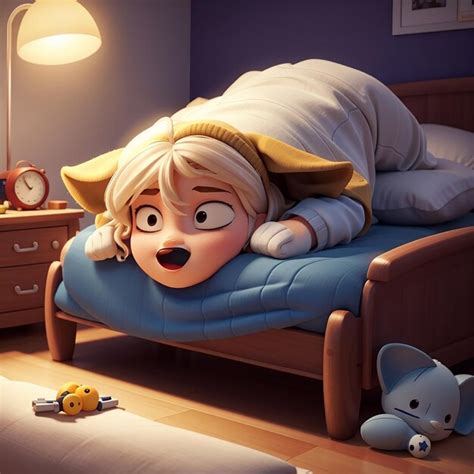 Sweet Dreams Cartoon Adventures In Sleepy Zzzs And Naptime Premium Ai