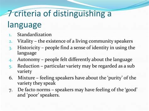 Language Dialect And Language Function Pptx