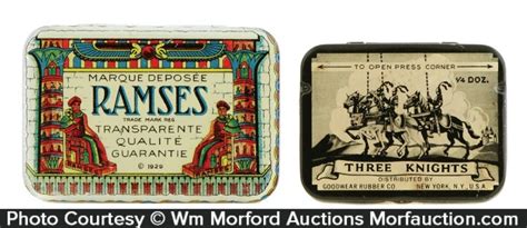 Vintage Condom Tins • Antique Advertising