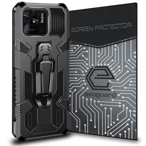 Etui Exoguard Predator Szk O Xiaomi Redmi C Poco C Pancerne Case Obudowa Futera