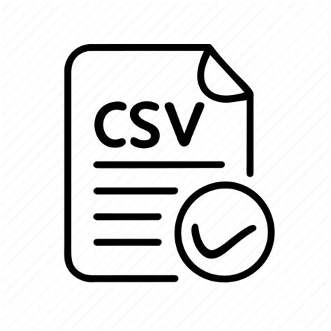 Csv Table Csv File Icon Download On Iconfinder