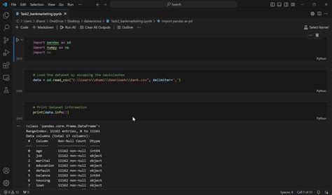 completed a data science task for bank marketing shikha dhami posted