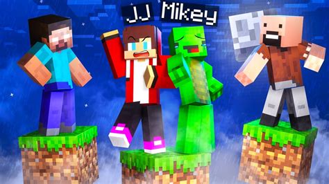 Jj And Mikey Get Trolled By Creepy Herobrine In Minecraft Youtube