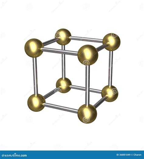 Gold Crystal Structure