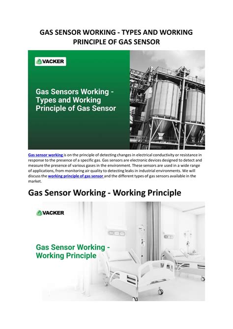 PPT Gas Sensor Working Types And Working Principle Of Gas Sensor PowerPoint Presentation