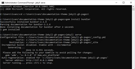 jekyll documentation portal