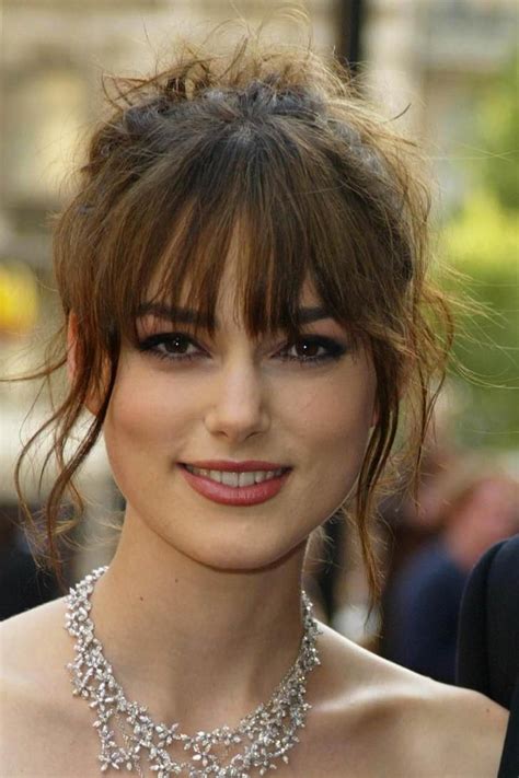 Pin By None On Caring Hairstyles With Bangs Hair Beauty Keira