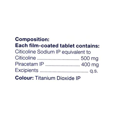 Cognolin P Tablet View Usage Side Effects Price And Subtitute Egmedi