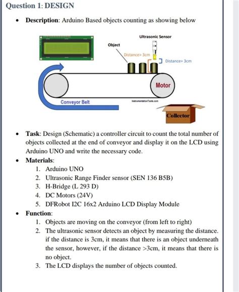 Solved Question DESIGN Description Arduino Based Chegg