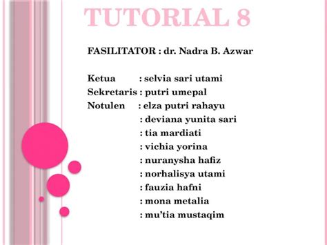 pptx tutorial 8 infeksi dan imunitas trigger 2 dokumen tips