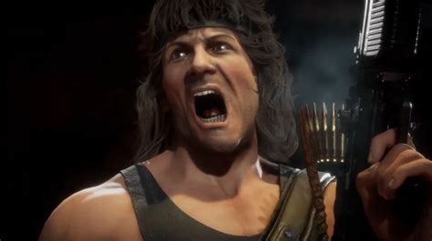 Mortal Kombat 11 New Gameplay Trailer For Dlc Character Rambo Niche Gamer