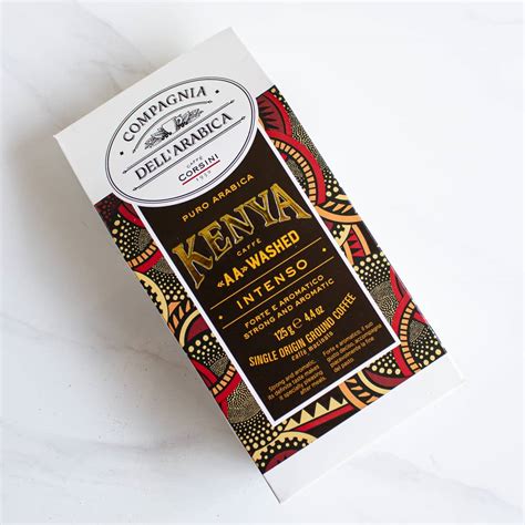 Cafe Molido Kenya Compagnia dell Arabica 125 grs – Tendencias Gourmet