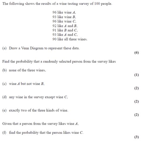 Exam Questions Venn Diagrams ExamSolutions