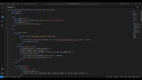 Completed Netflix Homepage With Html And Css Kavya Keerthi Paramata