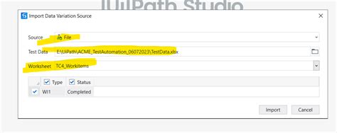 Run File With Data Variations Not Showing Test Cloud Uipath