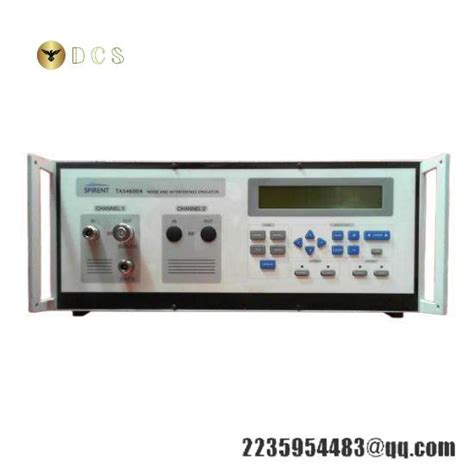 Spirent 4600 Wireless Communications Test Sets Advanced Testing Solutions Bentlydcs Automation