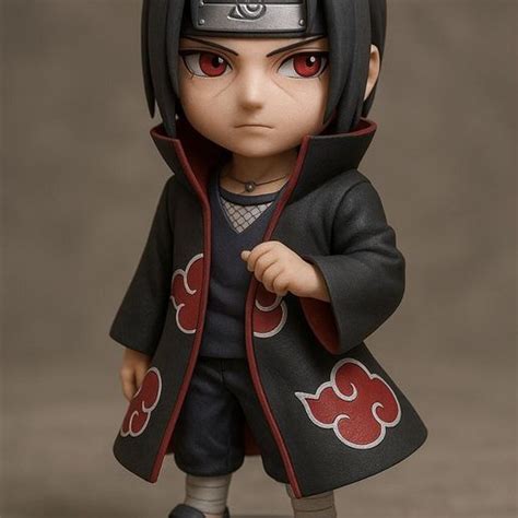 🐉 Itachi Uchiha Mini Version・ Stl File For 3d Printing・cults