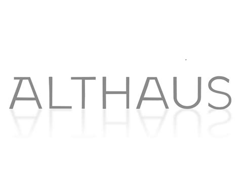 Althaus website animation on Behance