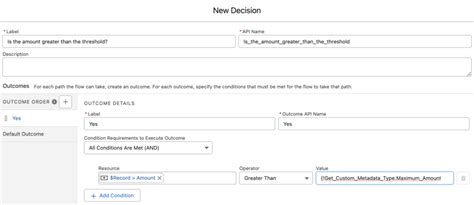 Using Custom Metadata Types In Flow Without Get Salesforce Time