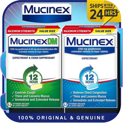 Mucinex Dm Maximum Strength 12 Hr Mucinex Chest Congestion Maximum