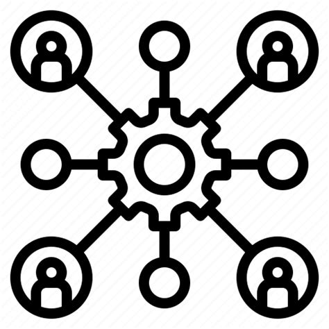 Association Composition Manage Organization Team Icon Download On