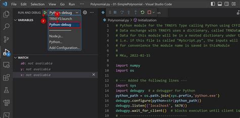 Debugging Type3157 Python scripts with Visual Studio Code | Environmental Engineering Diary