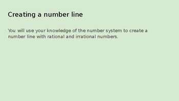 Number Systems Project By Sarah Johnson TPT
