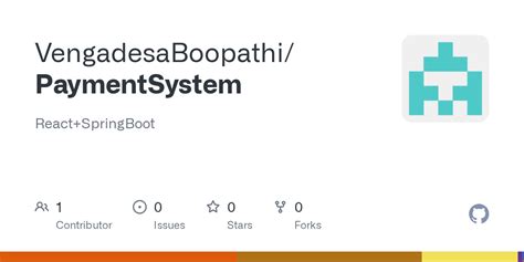 Github Vengadesaboopathi Paymentsystem React Springboot