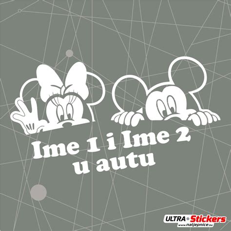 Bebe U Autu Ultra Stickers Najveći Izbor Naljepnica Izrada I