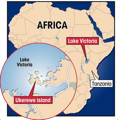 Lake Victoria Map