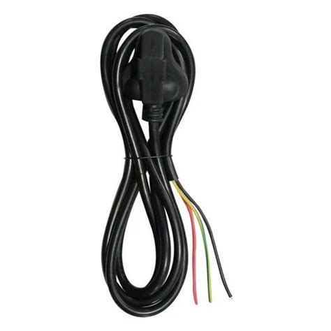 Pvc 3 Pin Black Mixer Power Supply Cords At Rs 35 Piece In New Delhi Id 2850461308297