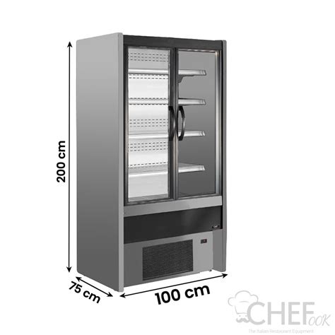 Chioggia Multideck Display Fridge With Hinged Doors For Deli Meats