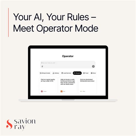 Bisera Savoska On Linkedin If Youve Seen The Buzz About Operator Mode You Know Its Being