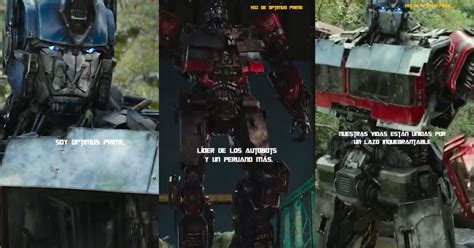 Optimus Prime Envió Saludos A Perú En Quechua Previo Al Estreno De ‘transformers El Despertar