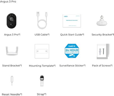 Reolink Argus 3 Pro Smart 2k 4mp Wire Free Camera Manual Manualslib