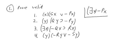 Solved 2 3 Fx Gx 4 Gx Hx 5 Exhx 6 ~ Hx ~ Fx 7
