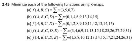 solved 2 46 minimize the following functions containing