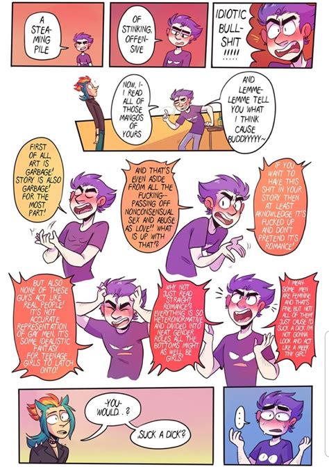 Lgbt Pride Art Comic Strip Cute Drawings