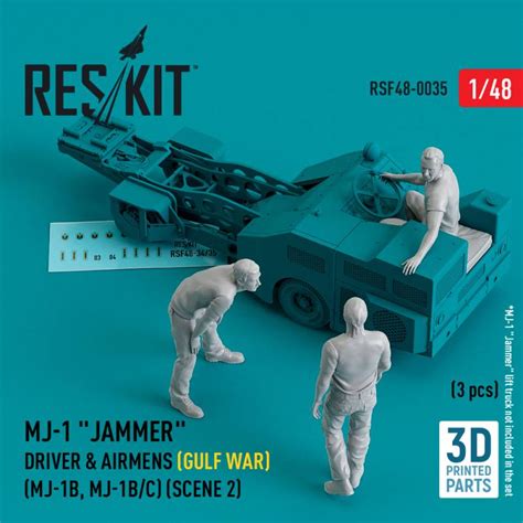Figurines Mj 1 Jammer Driver And Airmens Gulf War Mj 1b Mj 1b C