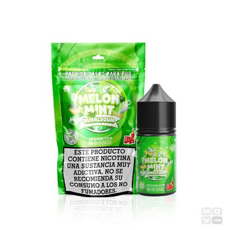 Melon Mint Bubble Pack Oil4vap Salts 23ml