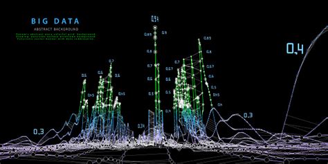Abstract Analytical Background With Polygonal Grid Analyze Analytics
