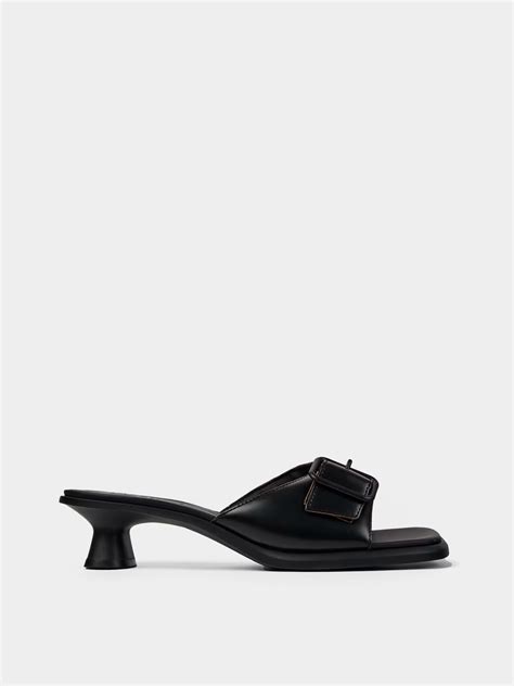 Шльопанці Camper Meda K201493 005 для жінок колір Чорний купити в Києві Україні в магазині