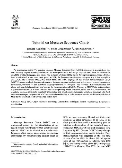 pdf tutorial on message sequence charts dokumen tips