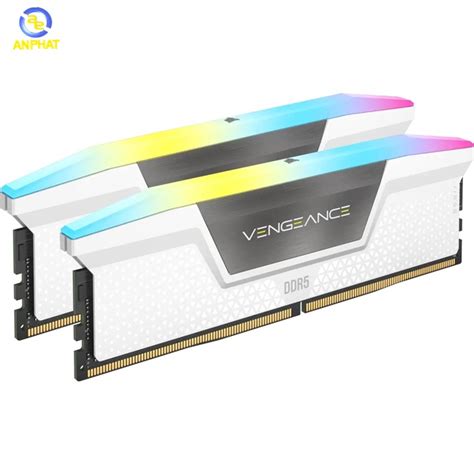 Ram Corsair Vengeance Rgb 32gb 2x16gb Ddr5 Bus 5600mhz White Cmh32gx5m2b5600c36wk