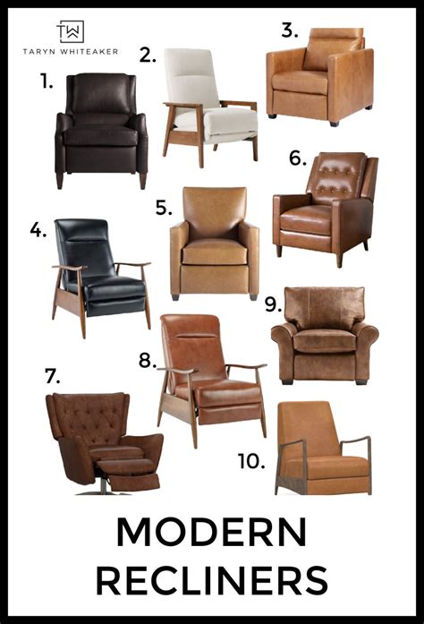 Modern Recliners Taryn Whiteaker Designs