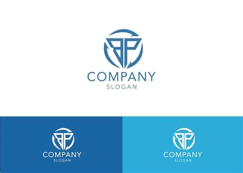 Premium Vector Modern Monogram Initial Letter Bp Logo Template