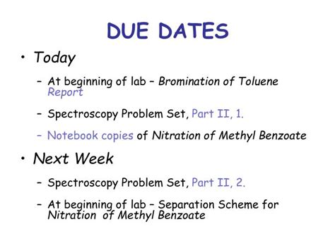 Ppt Due Dates Powerpoint Presentation Free Download Id5983475
