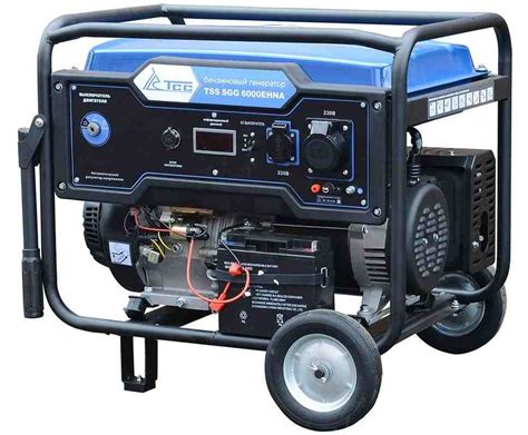Бензиновый генератор ТСС SGG 6000EHNA купить у дилера — Официальный ...