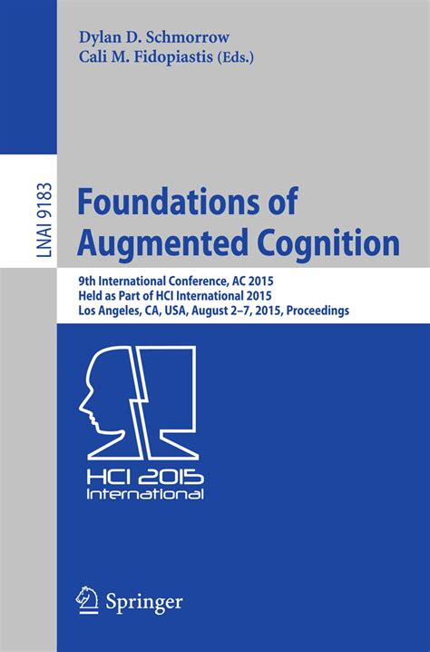 foundations of augmented cognition ebook by epub rakuten kobo united states