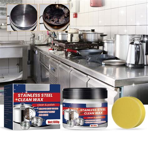 Rkzdsr Stainless Steel Cleaning Paste Multi Purpose Powerful Cleaner